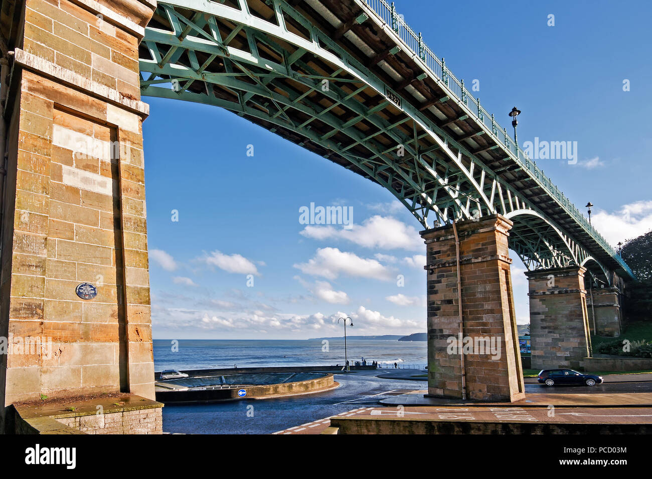 The view from South Bay all the way to Filey Brigg, seen through the ...