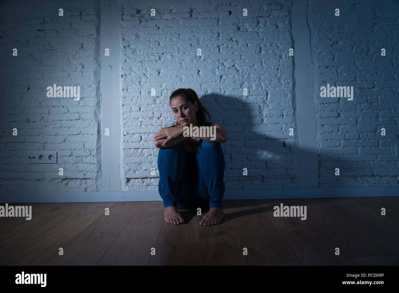 Portrait attractive devastated desperate hi-res stock photography and ...