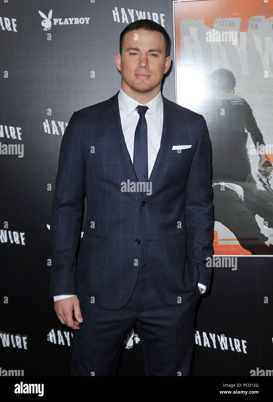 Channing Tatum at the HAYWIRE Premiere at the DGA Theatre In Los ...