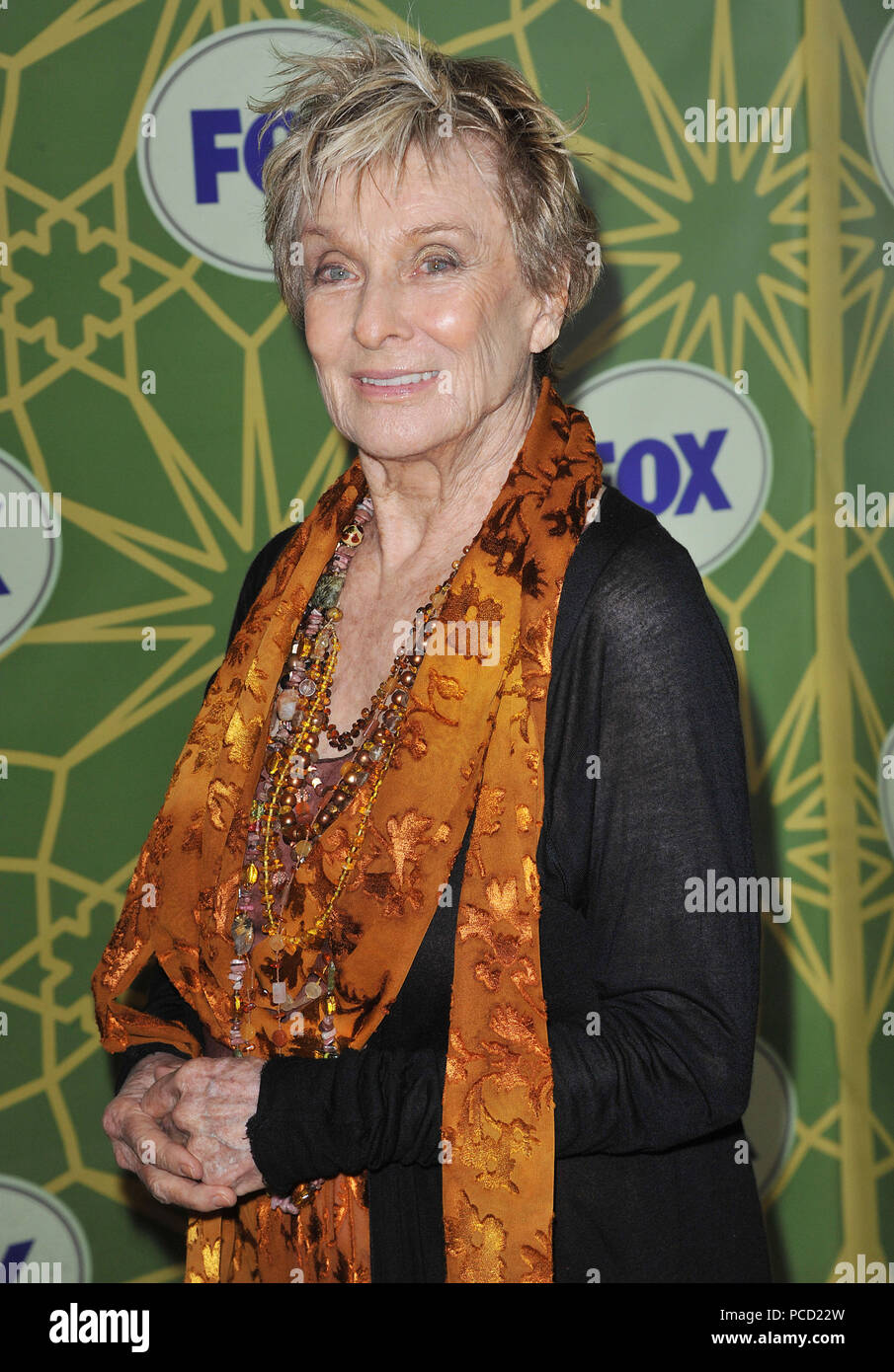Cloris Leachman at FOX-tca 2012 at the Green castle in Pasadena.Cloris ...