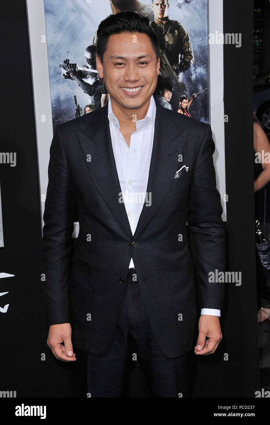 Jon M. Chu - director at the G.I. Joe Retaliation Premiere at the ...