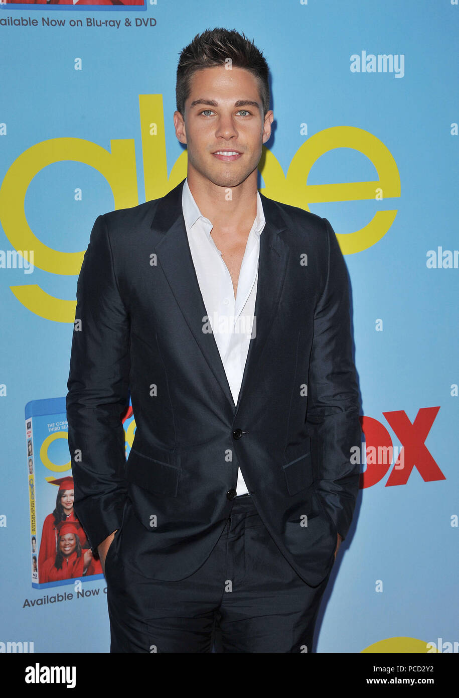Dean Geyer at the GLEE Premiere on the Paramount Lot in Los Angeles ...
