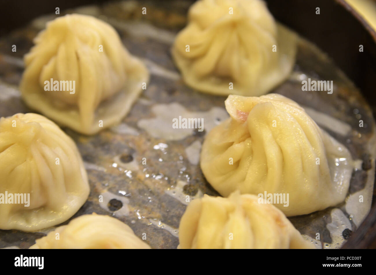 Traditional soup dumpling Xiao Long Bao is a popular Shanghai Chinese ...