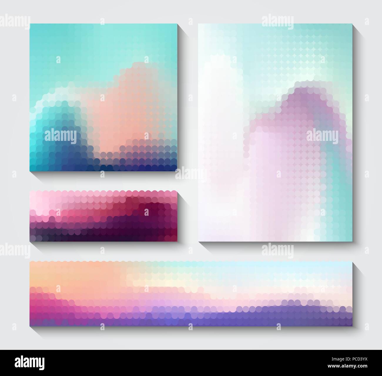 Geometry flat design Stock Vector Images - Alamy