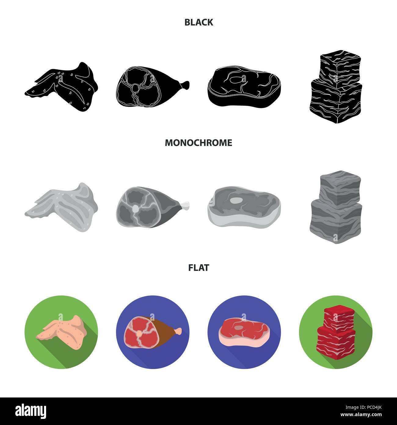 Chicken stock cubes Stock Vector Images - Alamy