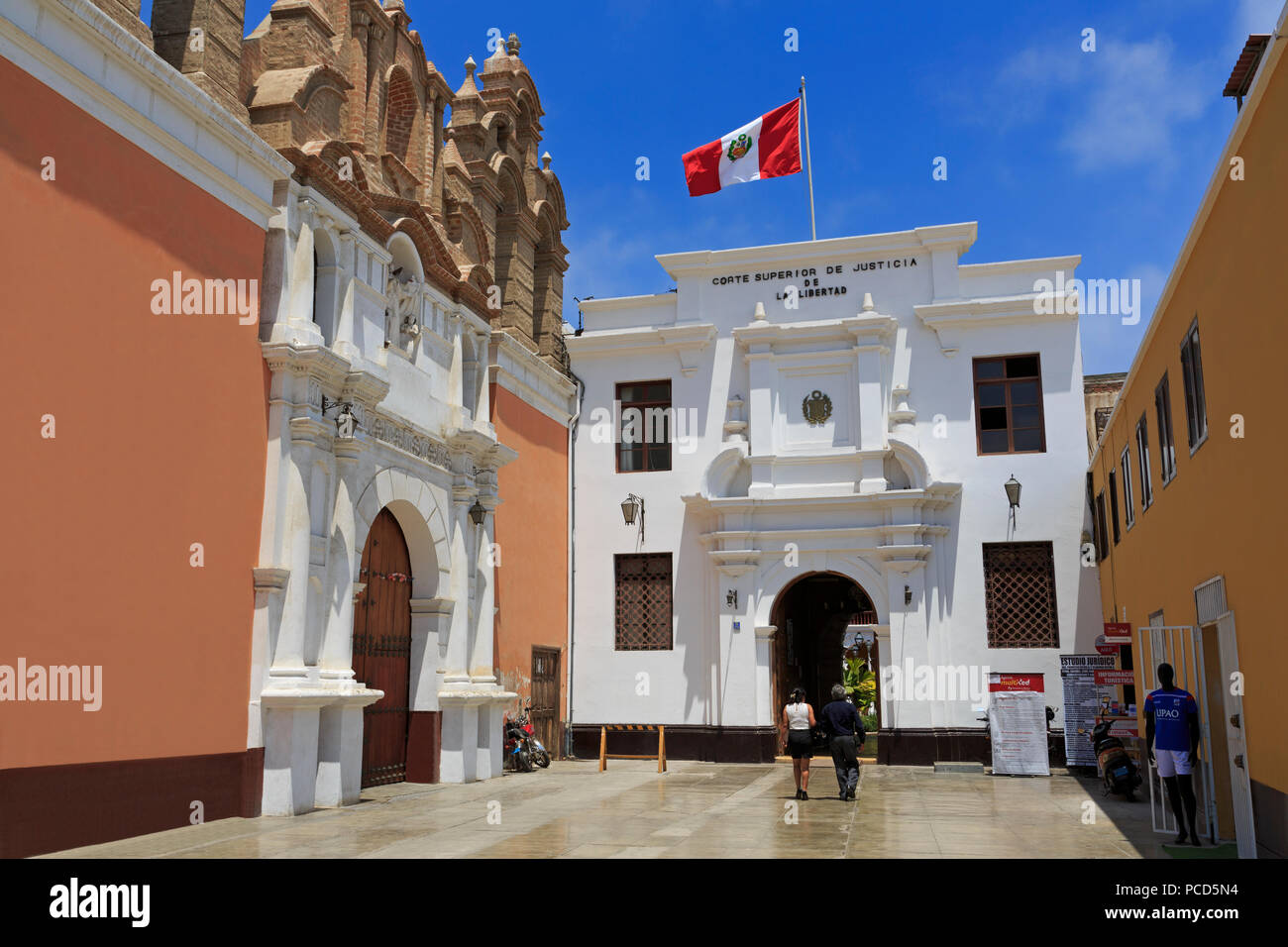 Palace of Justice, Trujillo, Peru, South America Stock Photo - Alamy