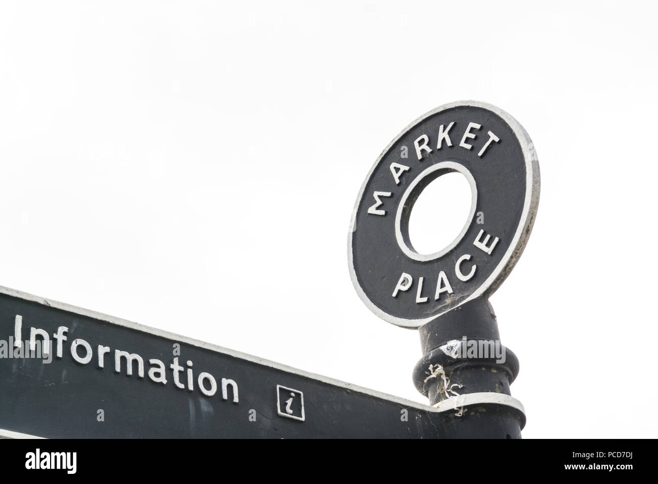 Market place sign hi-res stock photography and images - Alamy