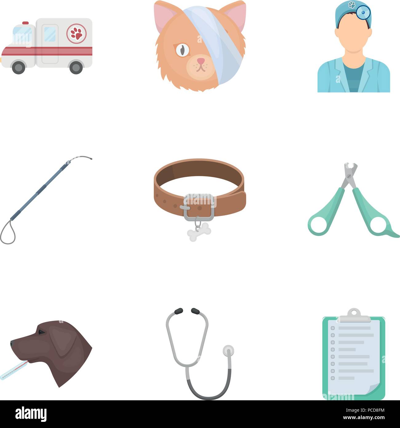 Vet clinic. Treatment of sick animals. Hospital for animals.Vet clinic ...