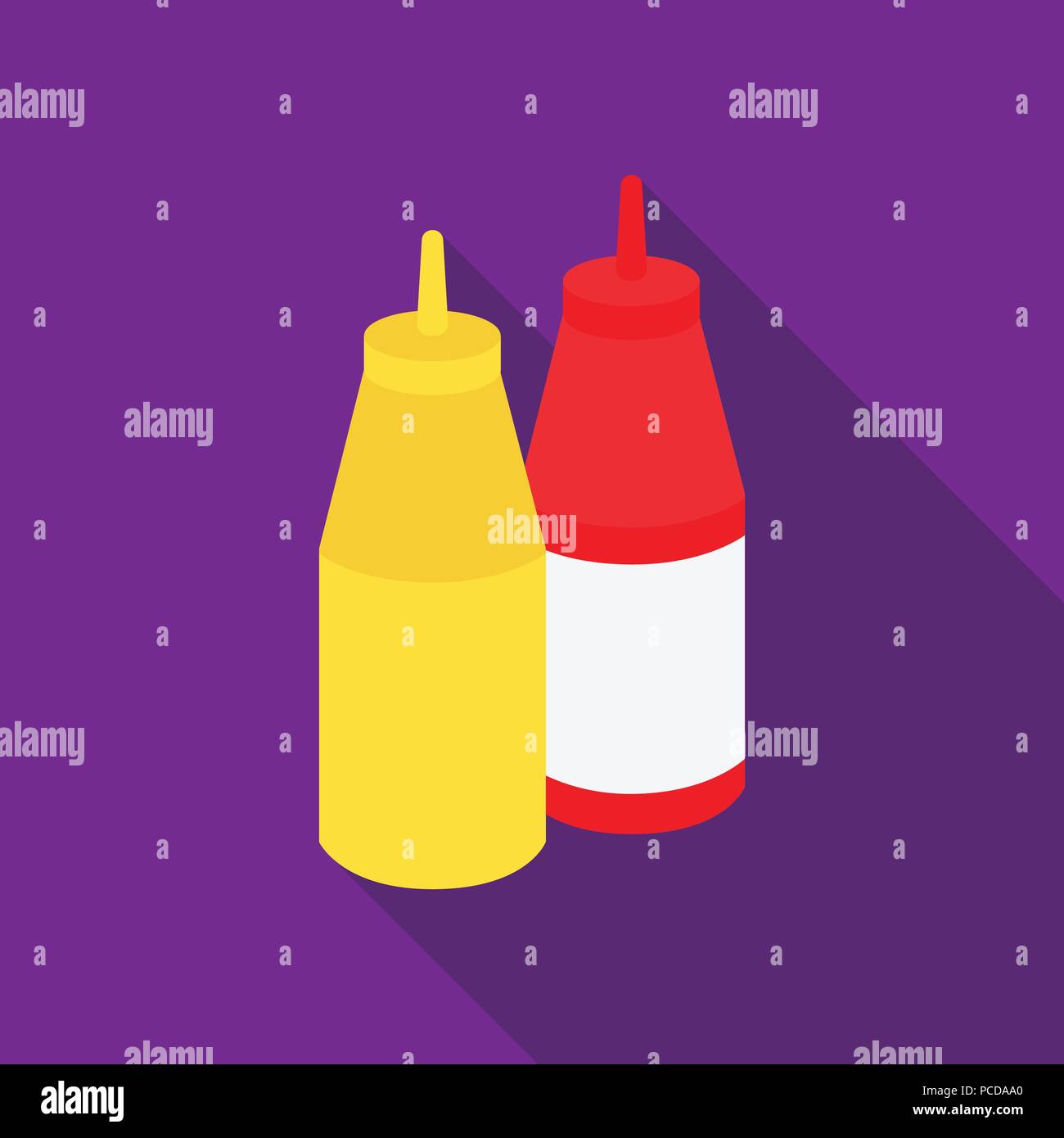Sauce vector illustration icon in flat design Stock Vector Image & Art ...