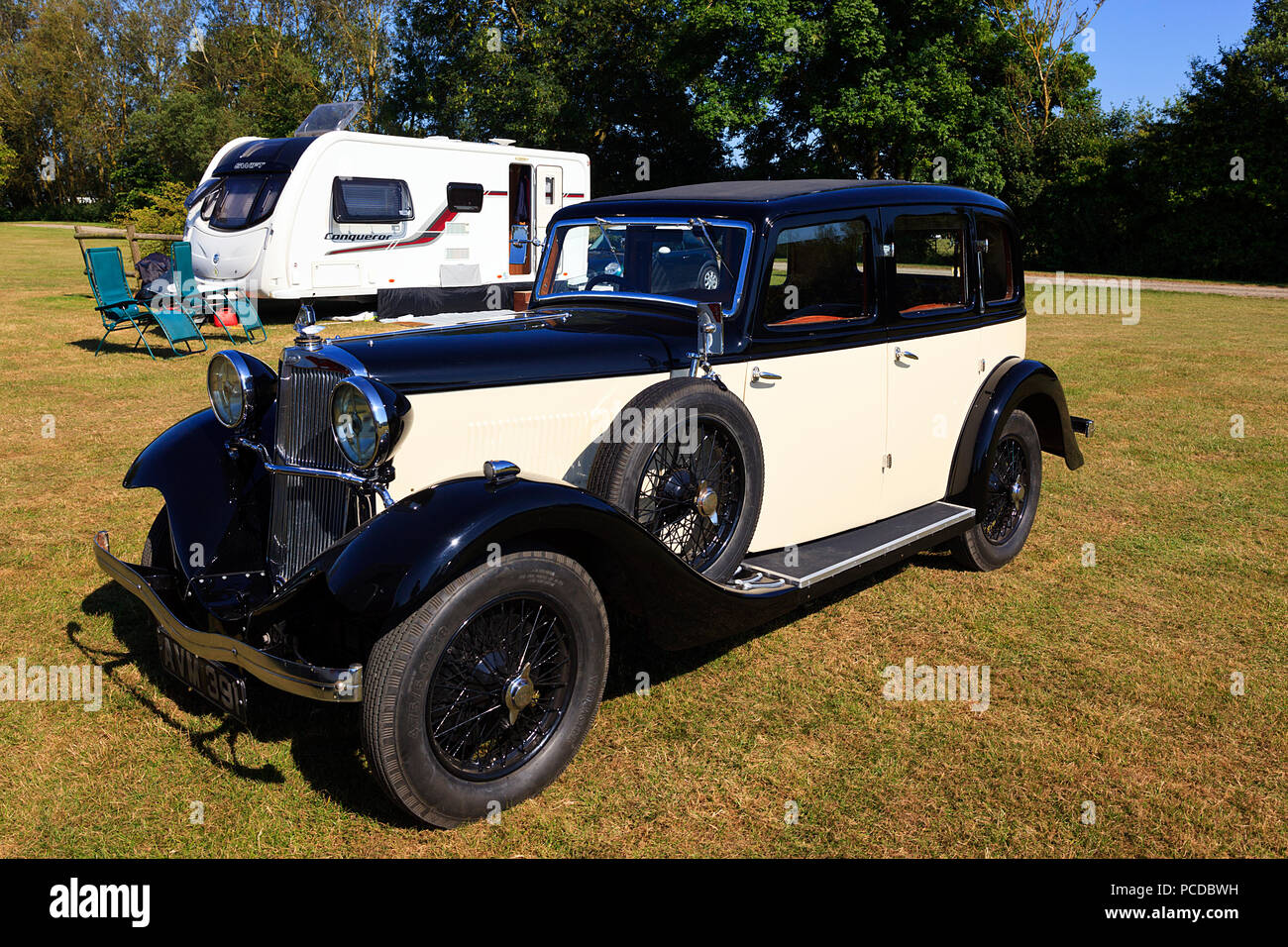 1934 Sunbeam Dawn Vintage Car Stock Photo - Alamy