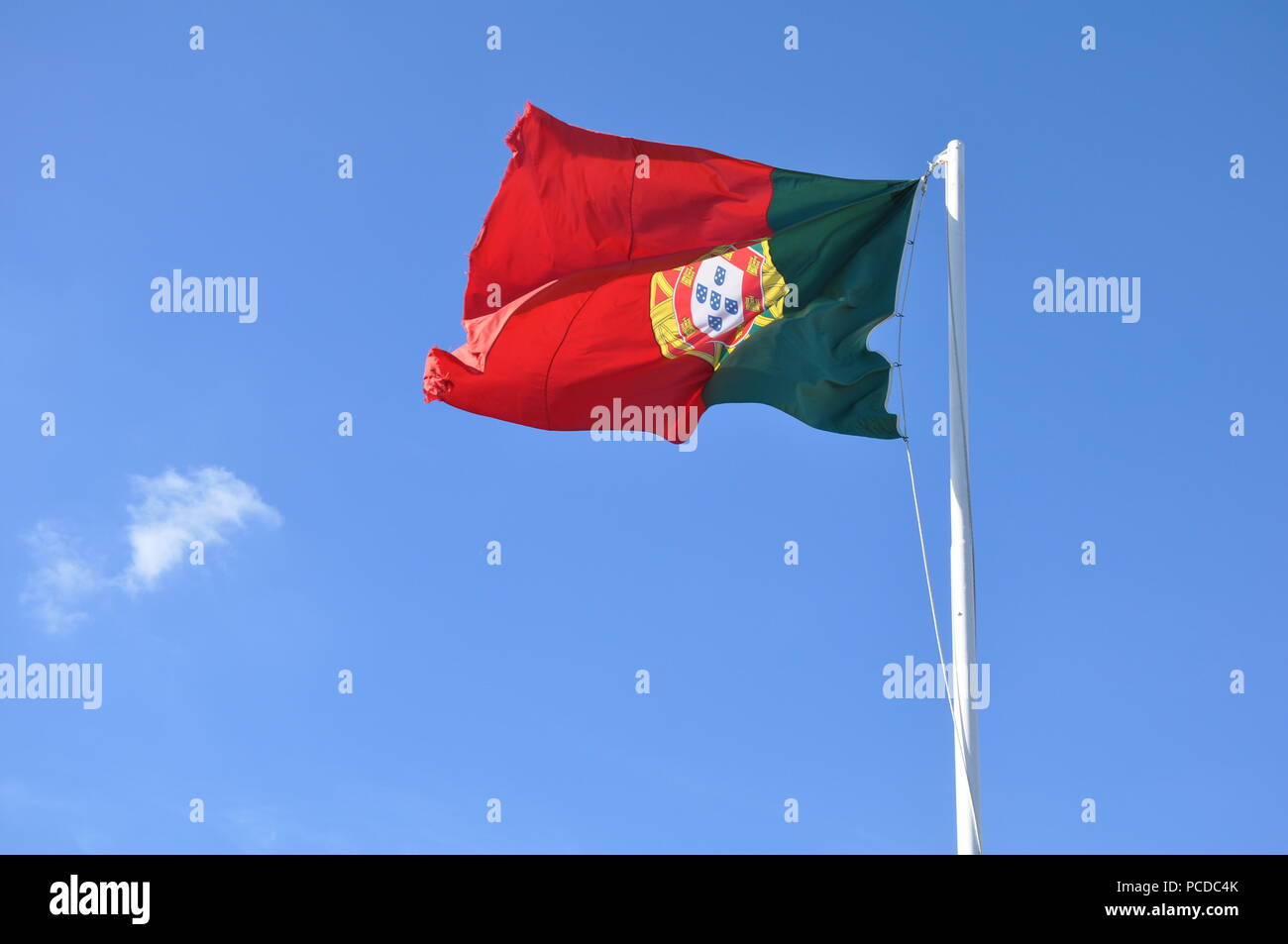 Portugal national flag hi-res stock photography and images - Alamy