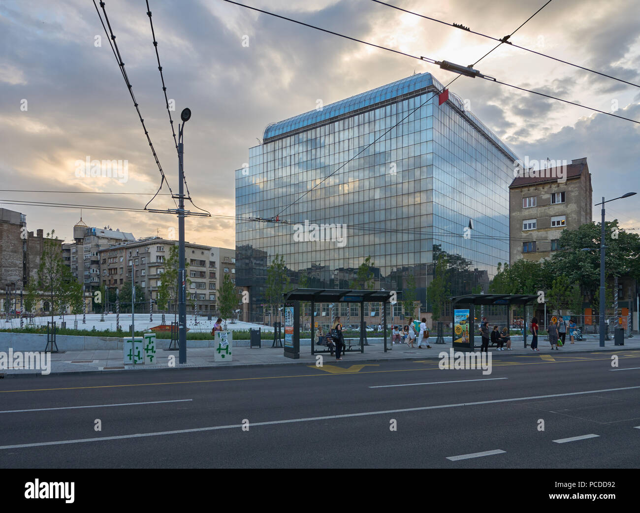 The serbian government building hi-res stock photography and images - Alamy