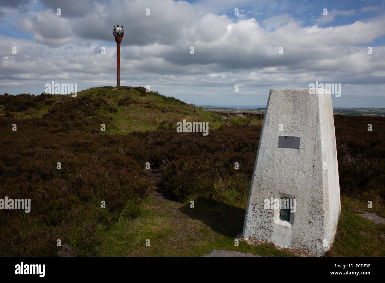 Danby Beacon historic early warning radar site North Yorkshire Moors ...