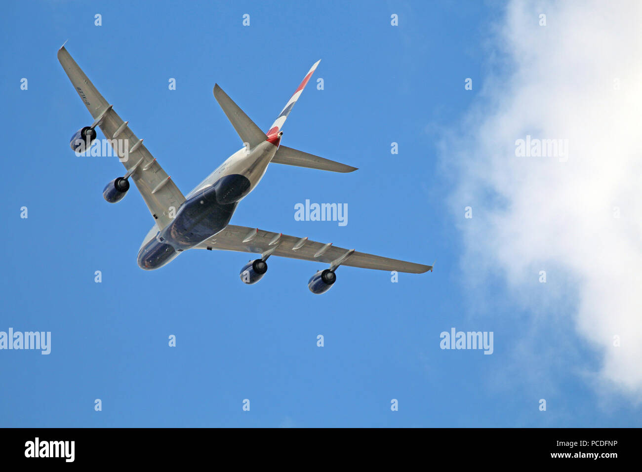BRITISH AIRWAYS 747. Photo: Tony Gale Stock Photo - Alamy