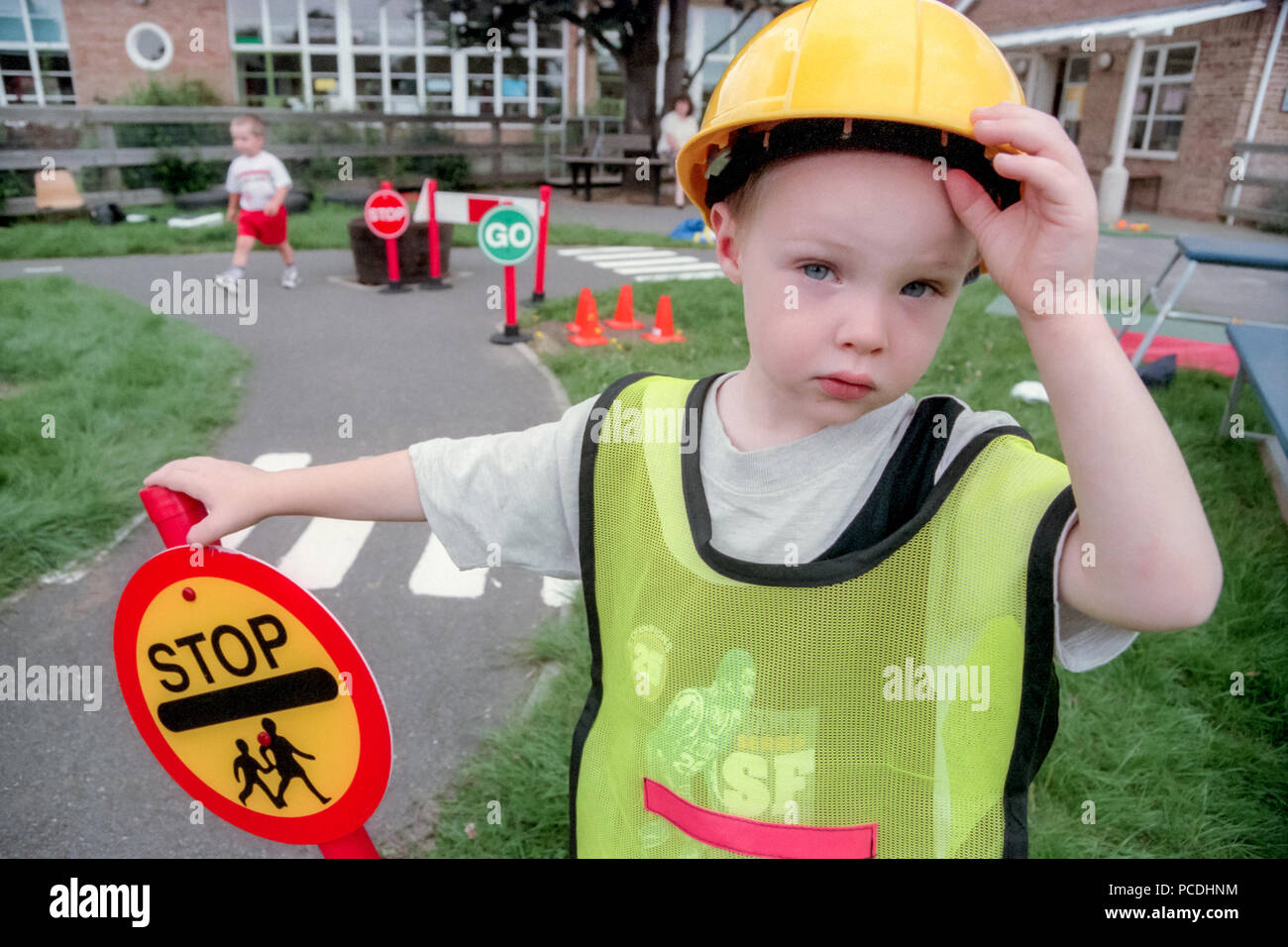 A road safety course at a school in Littlehampton Stock Photo - Alamy