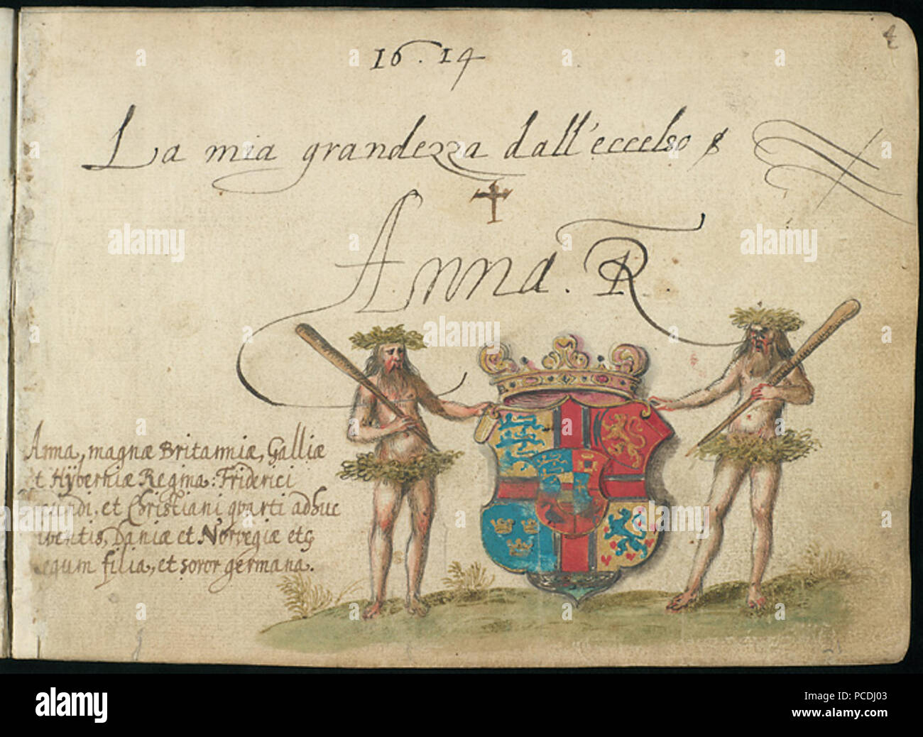 33 Album amicorum of Michael van Meer 002 Stock Photo - Alamy