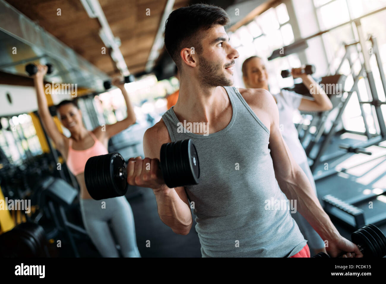 Male athlete working health hi-res stock photography and images - Alamy