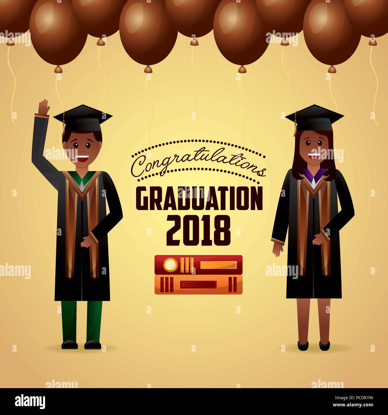 Graduationcap vector vectors hi-res stock photography and images - Alamy