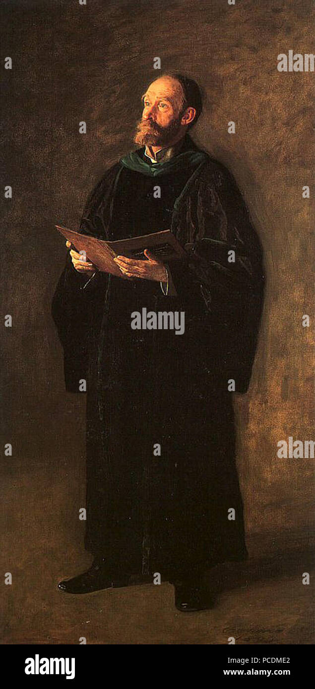 24 Eakins, Dean's Roll Call 1899 Stock Photo - Alamy