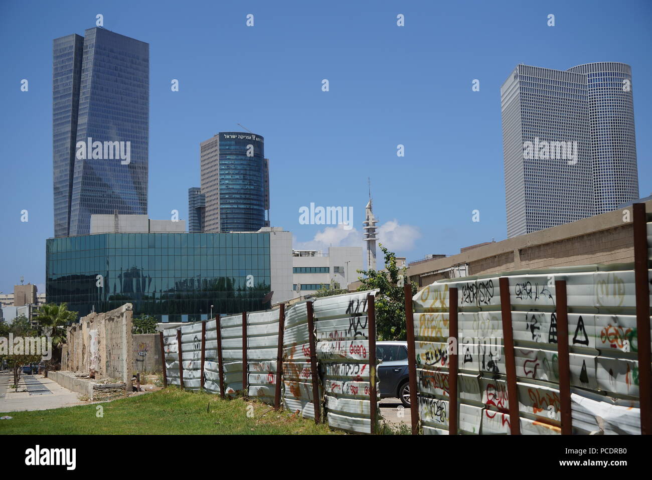 Tel Aviv center Stock Photo - Alamy