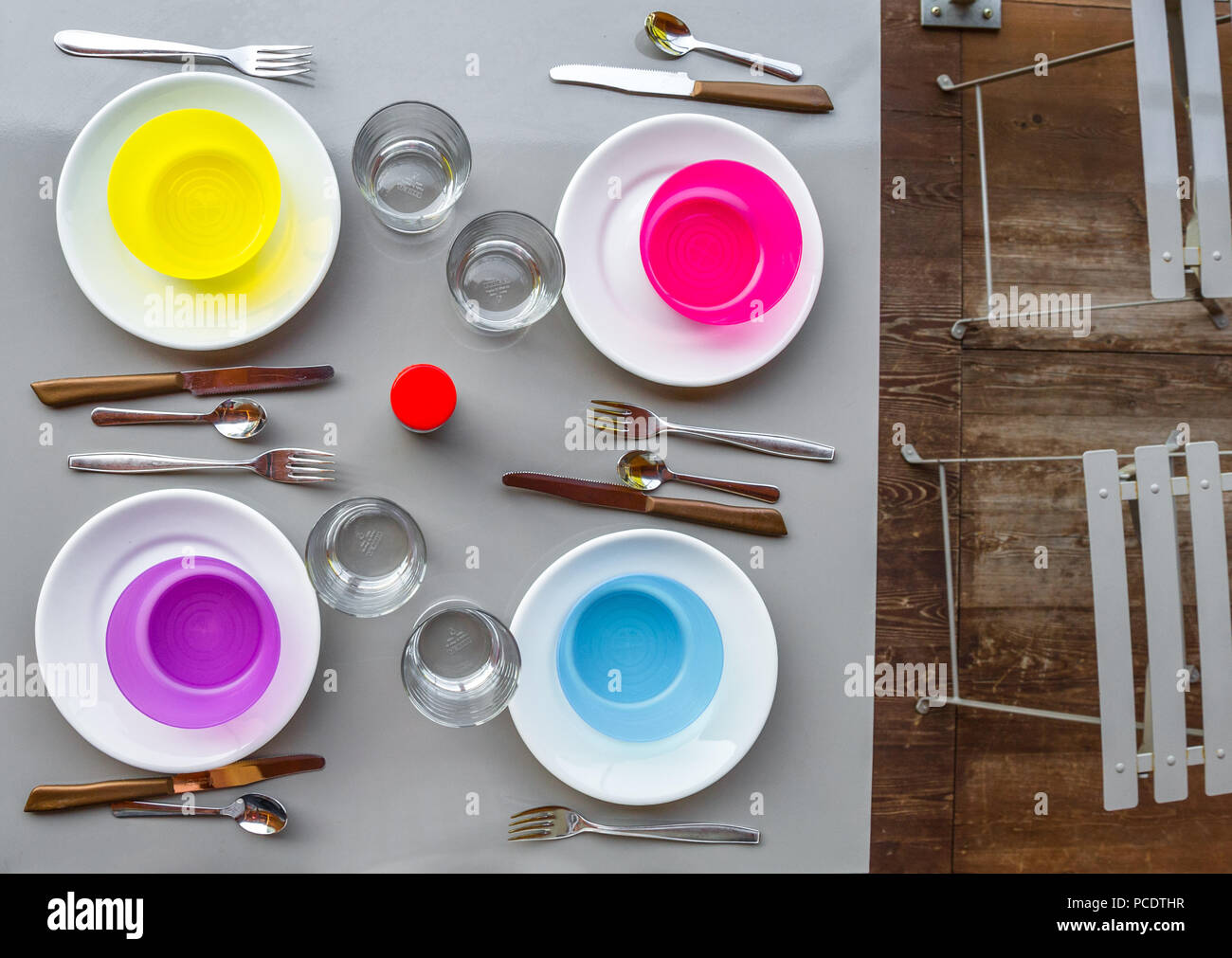 Plastic breakfast hi-res stock photography and images - Alamy