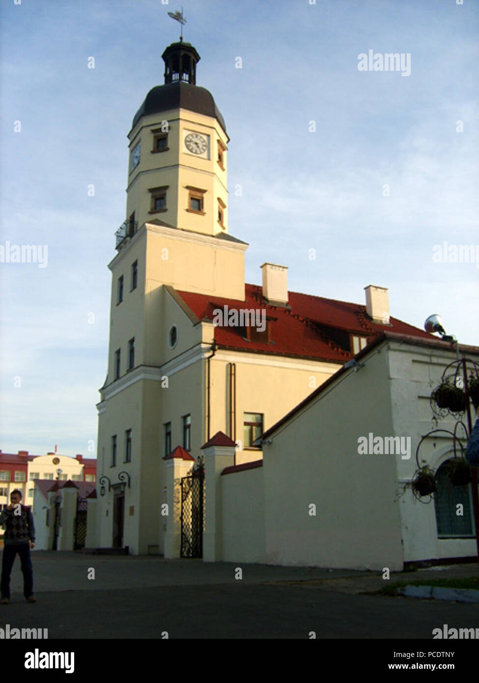 683 Нясвіж. Ратуша Stock Photo - Alamy