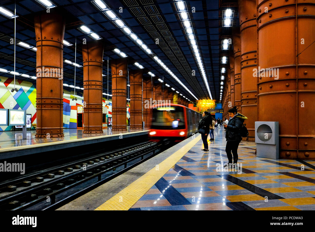 Metro, train stations public massive transportation is a wonderful ...