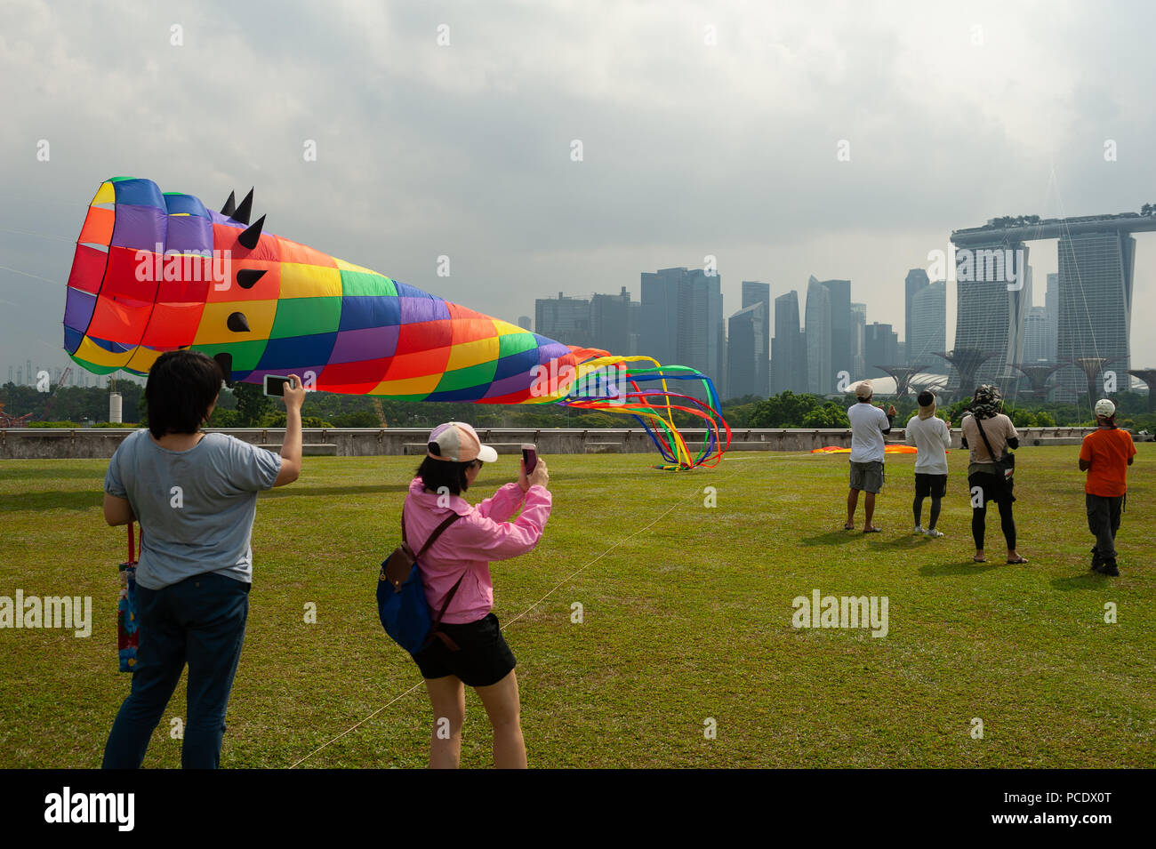 Kite flying from rooftop hi-res stock photography and images - Alamy