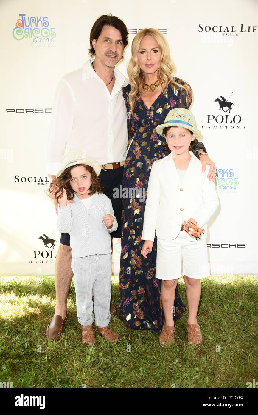 Rachel Zoe hosts Polo in the Hamptons Featuring: Kaius (Kai) Jagger Berman, Roger Berman, Rachel ...