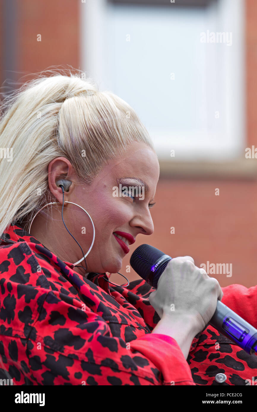 2018 Celebrity Big Brother winner drag artist Courtney Act performs on ...