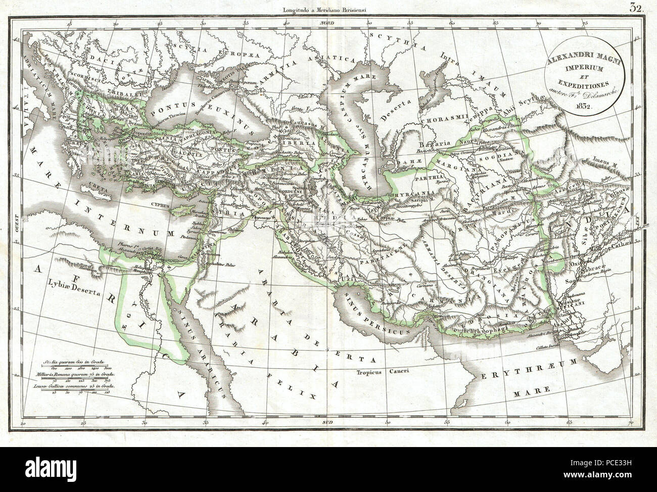 Alexander the great empire map hi-res stock photography and images - Alamy