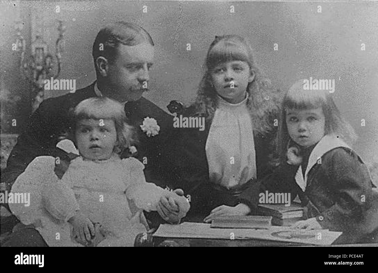 Presidents children Black and White Stock Photos & Images - Alamy