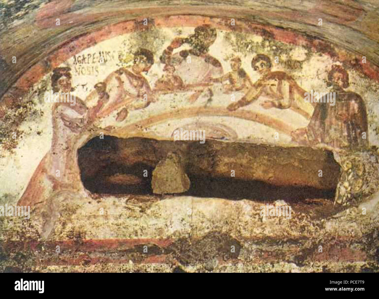 29 Agape feast 03 Stock Photo - Alamy