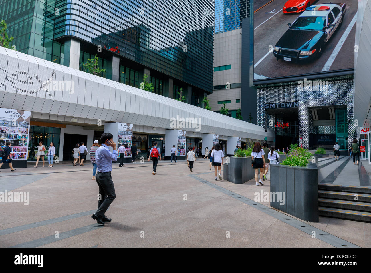 Seoul, South Korea - July 3, 2018 : Coex Convention & Exhibition Center ...