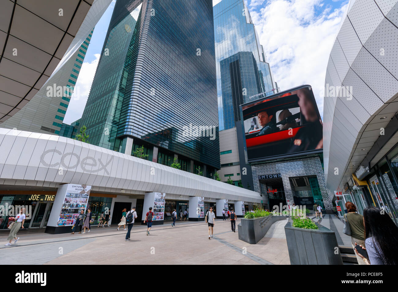 Seoul, South Korea - July 3, 2018 : Coex Convention & Exhibition Center ...