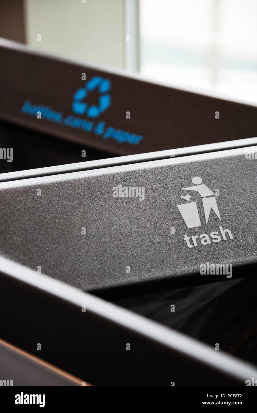 Garbage recylcling bin hi-res stock photography and images - Alamy