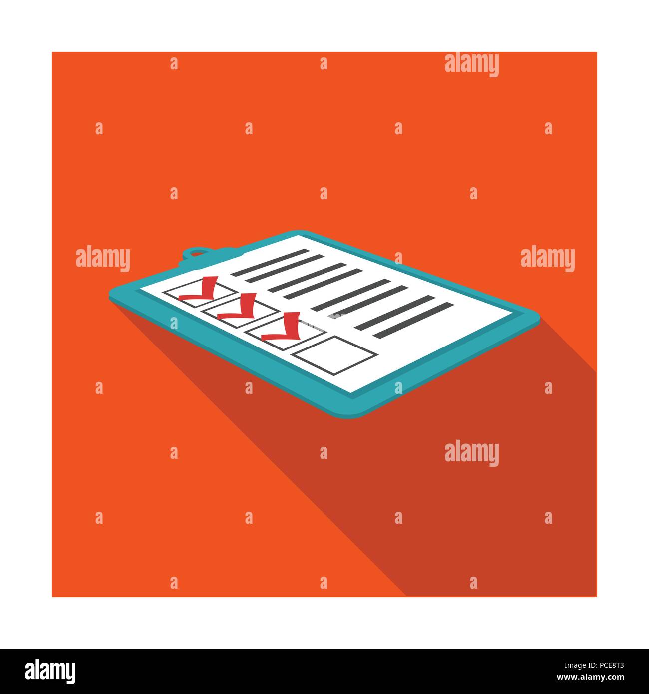 Delivery documents. Logistics and delivery single icon in flat style ...