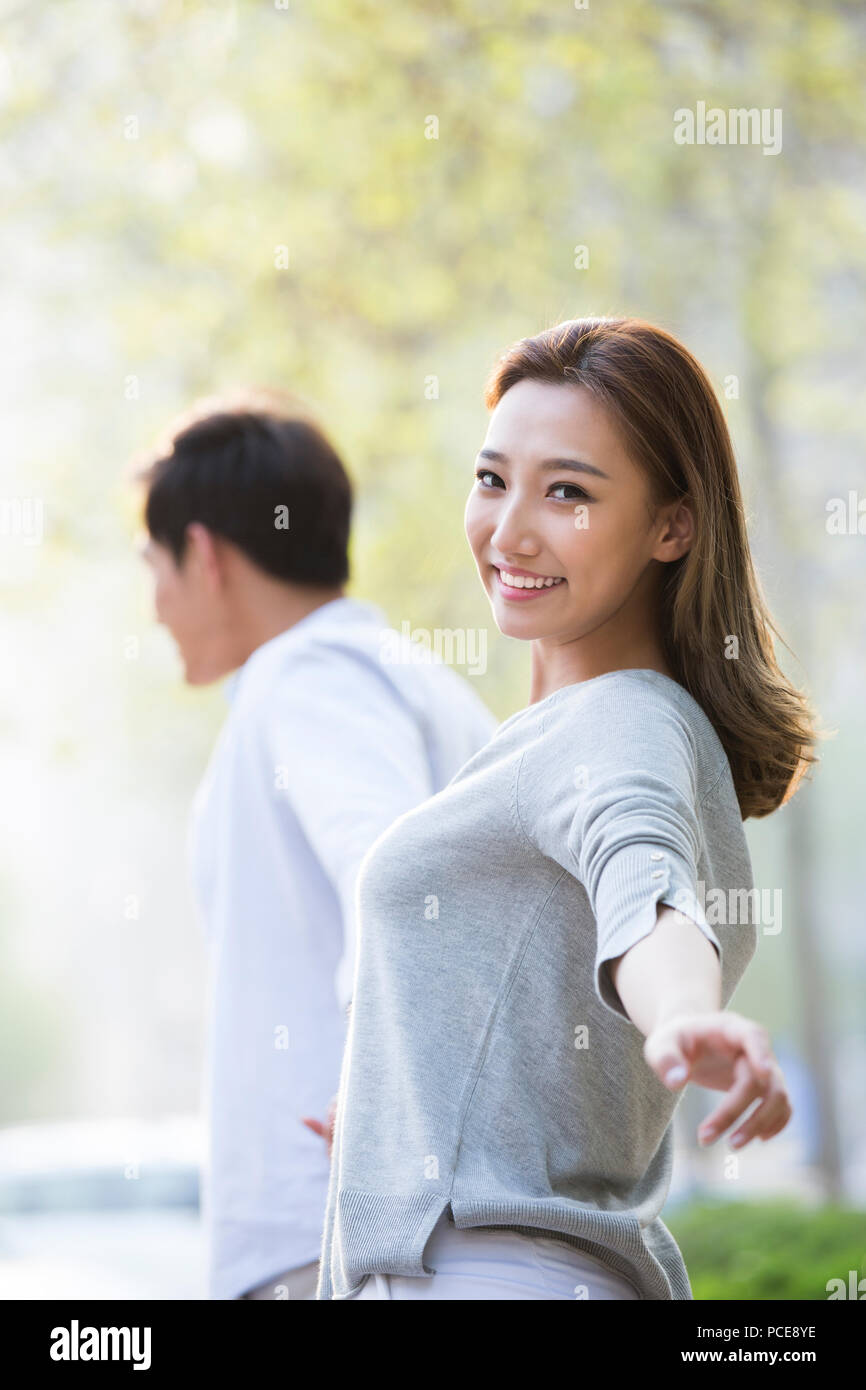 Close up playful couple hands hi-res stock photography and images - Alamy