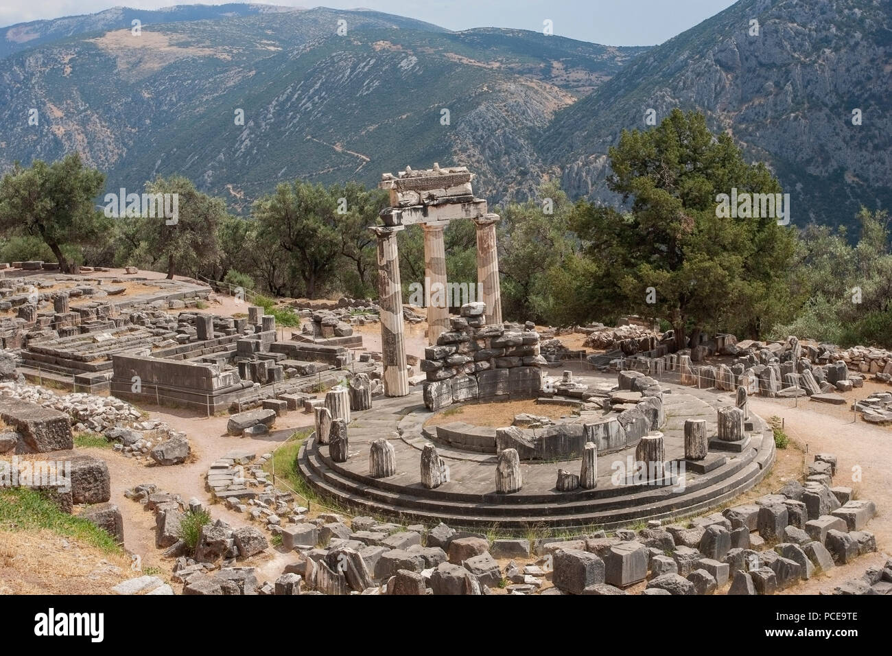 Delphi museum apollo pythia hi-res stock photography and images - Alamy