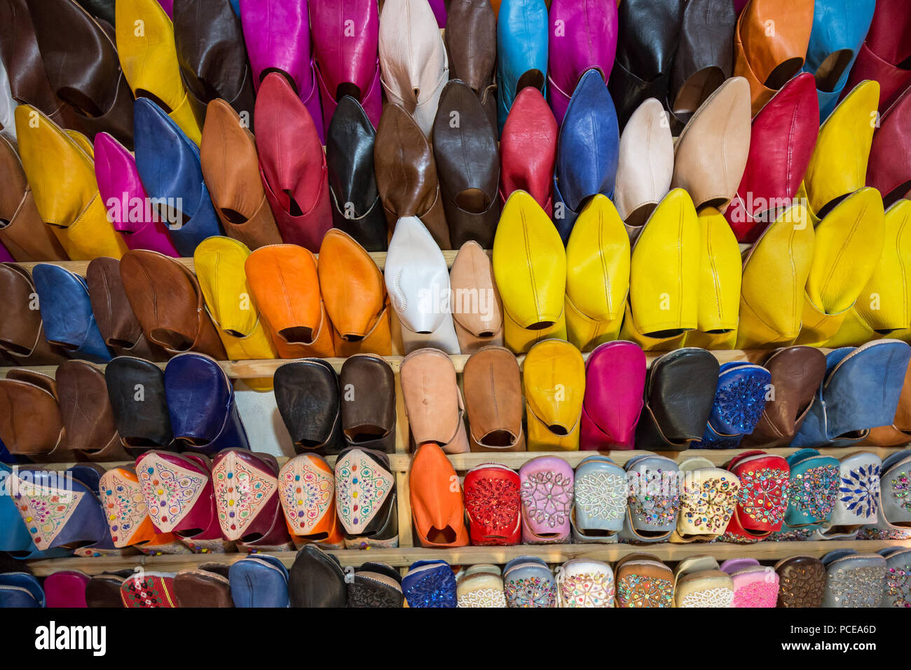 ornamental handmade objects made in Marrakech Stock Photo - Alamy
