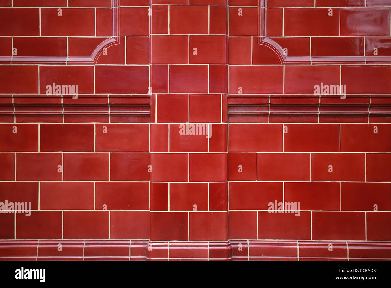 Red concrete blocks hi-res stock photography and images - Alamy