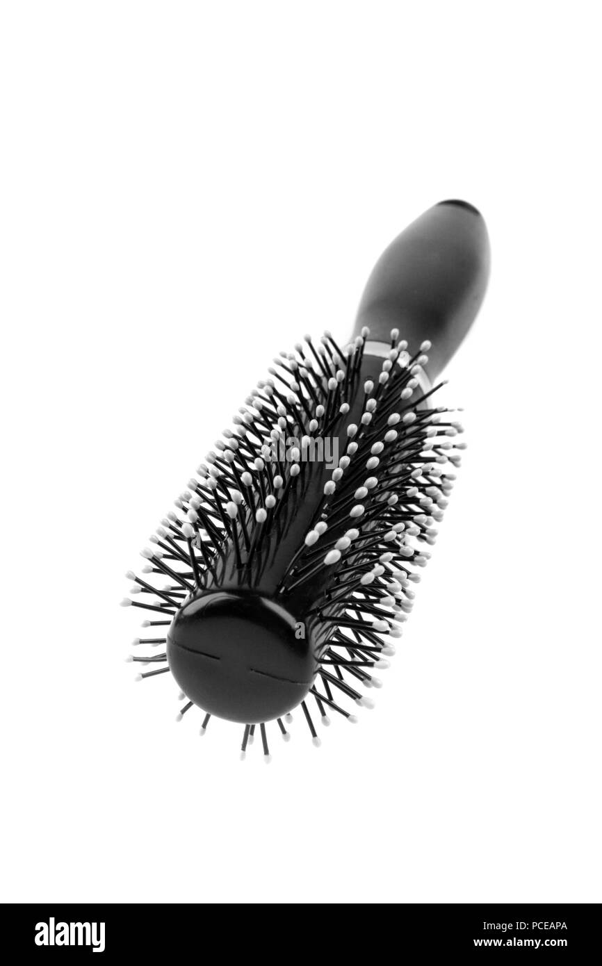 hairbrush isolated on white background Stock Photo - Alamy