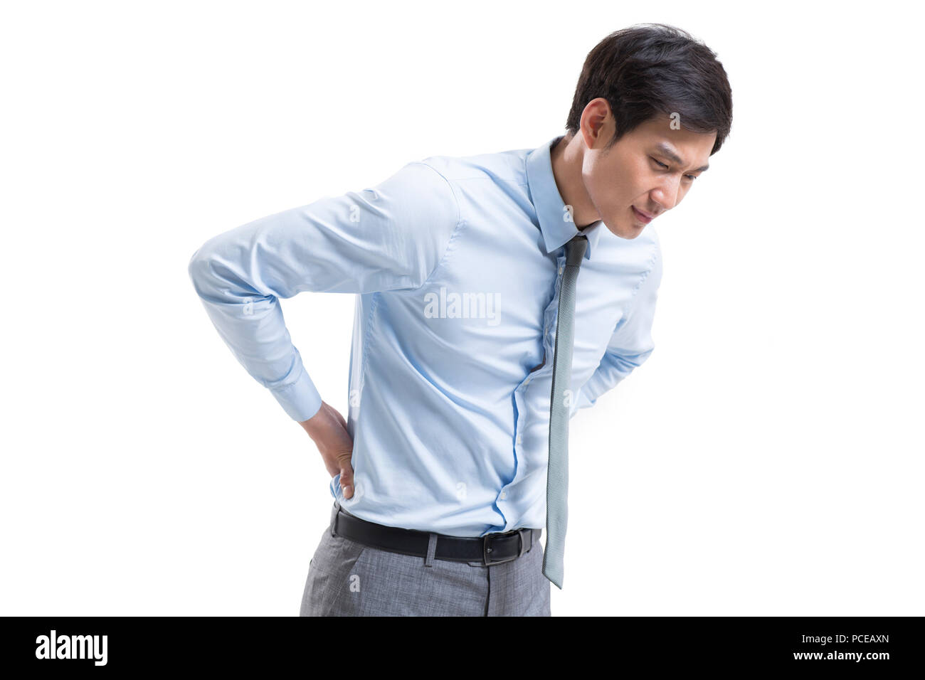 Indian man backache pain illness hi-res stock photography and images ...