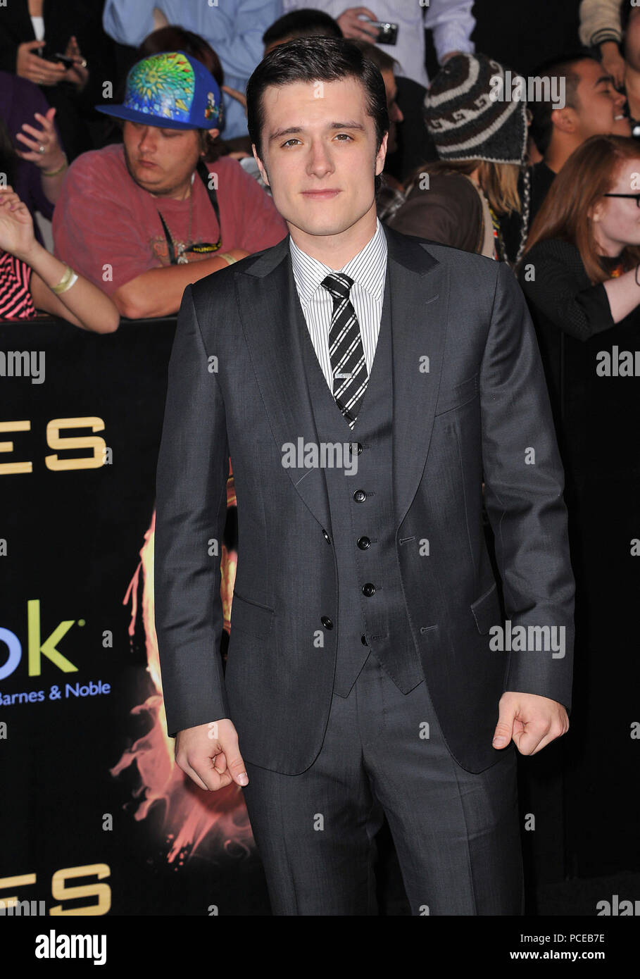 Josh hutcherson _66 red carpet event hi-res stock photography and ...