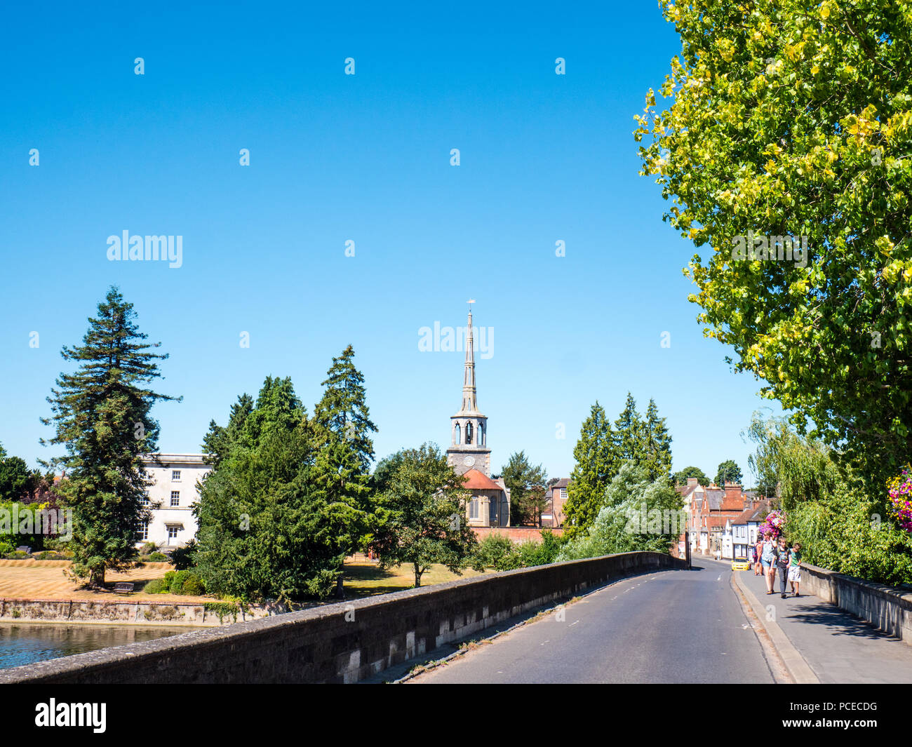 Wallingford Bridge, Wallingford, Oxfordshire, England, UK, GB Stock ...