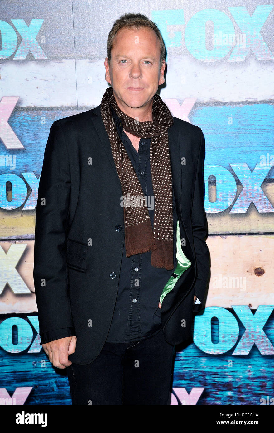 Kiefer Sutherland at FOX All Star Party 2012 in Los Angeles.Kiefer ...