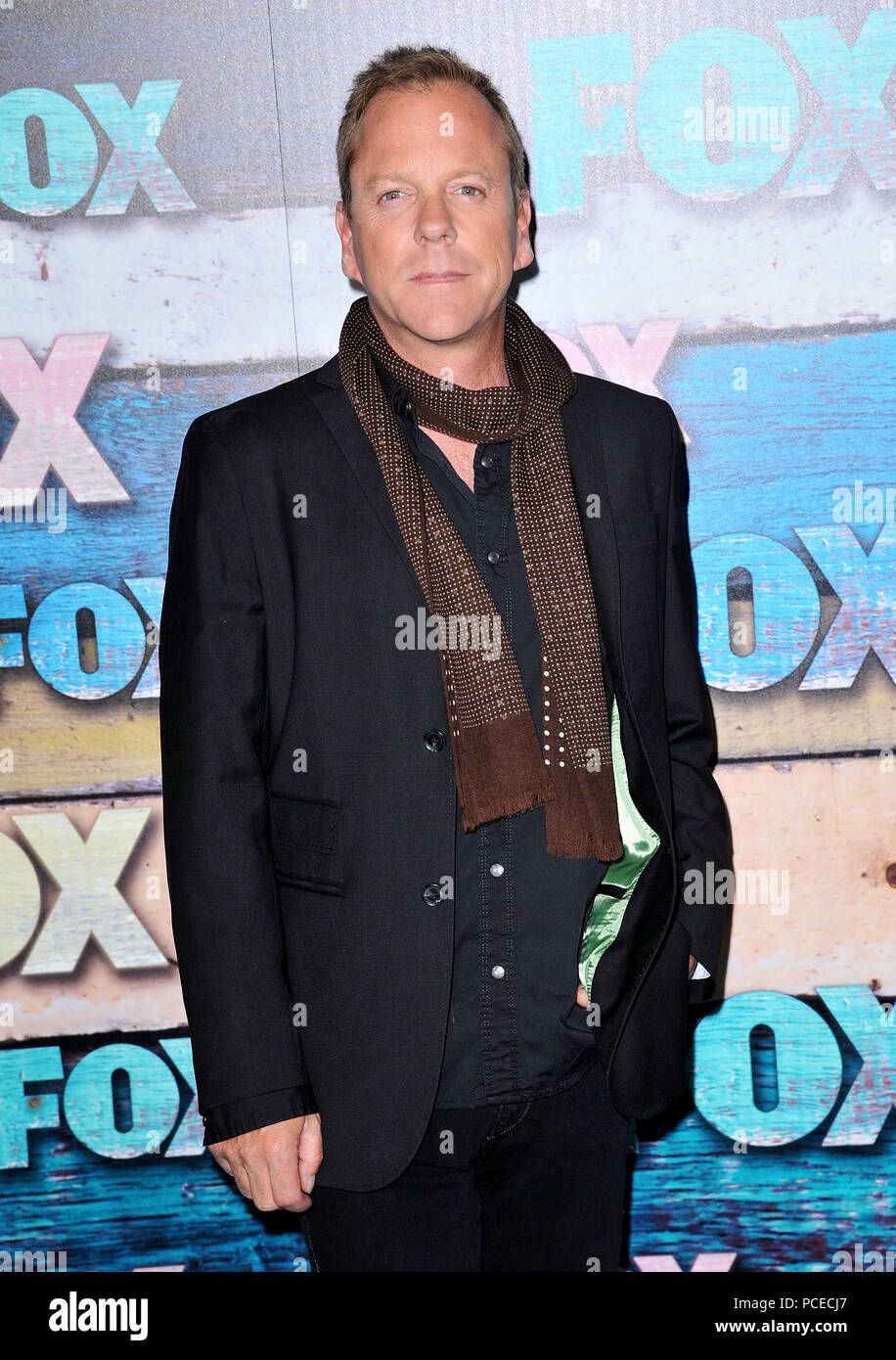 Kiefer Sutherland at FOX All Star Party 2012 in Los Angeles.Kiefer ...