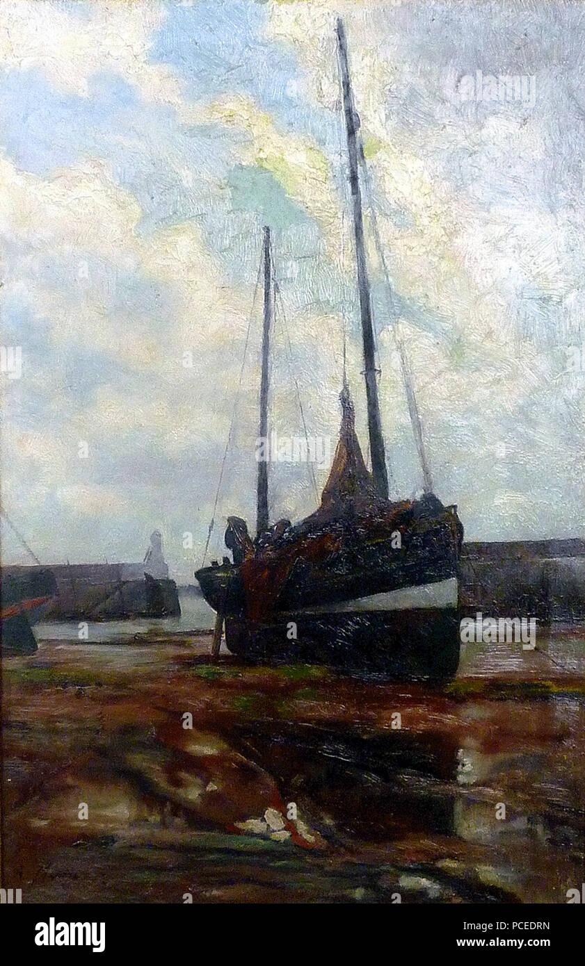 36 Alexander Mann - Nautical Scene Stock Photo - Alamy