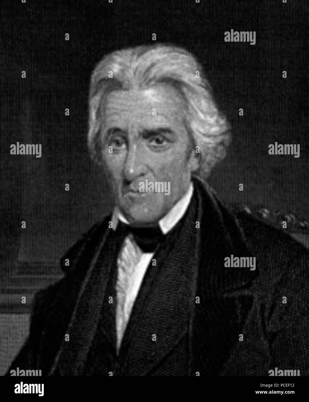 Président andrew jackson Black and White Stock Photos & Images - Alamy