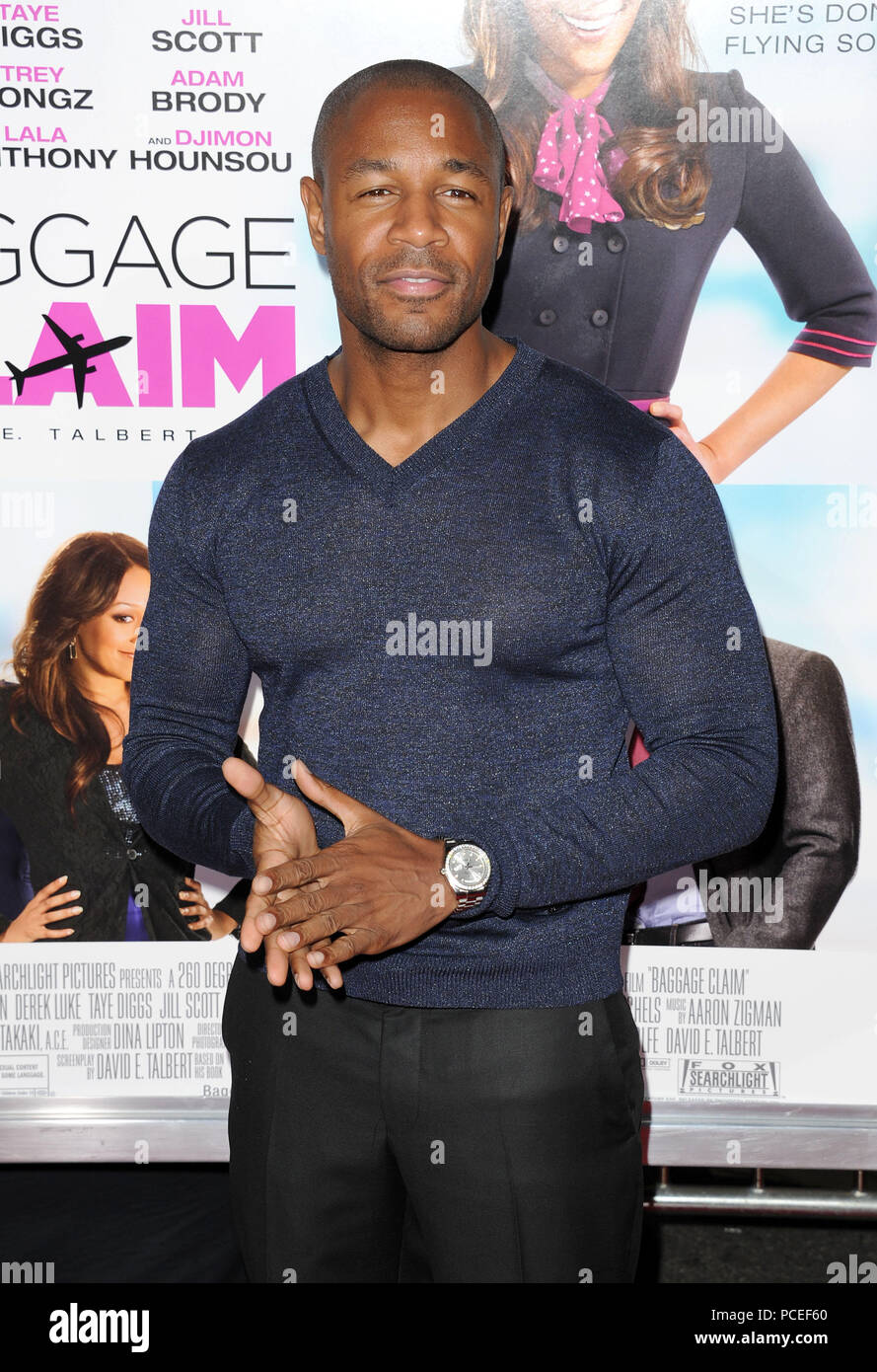 Tank arriving at the Baggage Claim Premiere at the Regal Theatre In Los ...